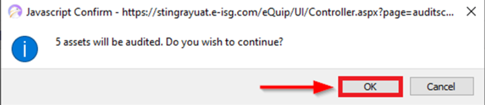 eQuip Audit Functionality
